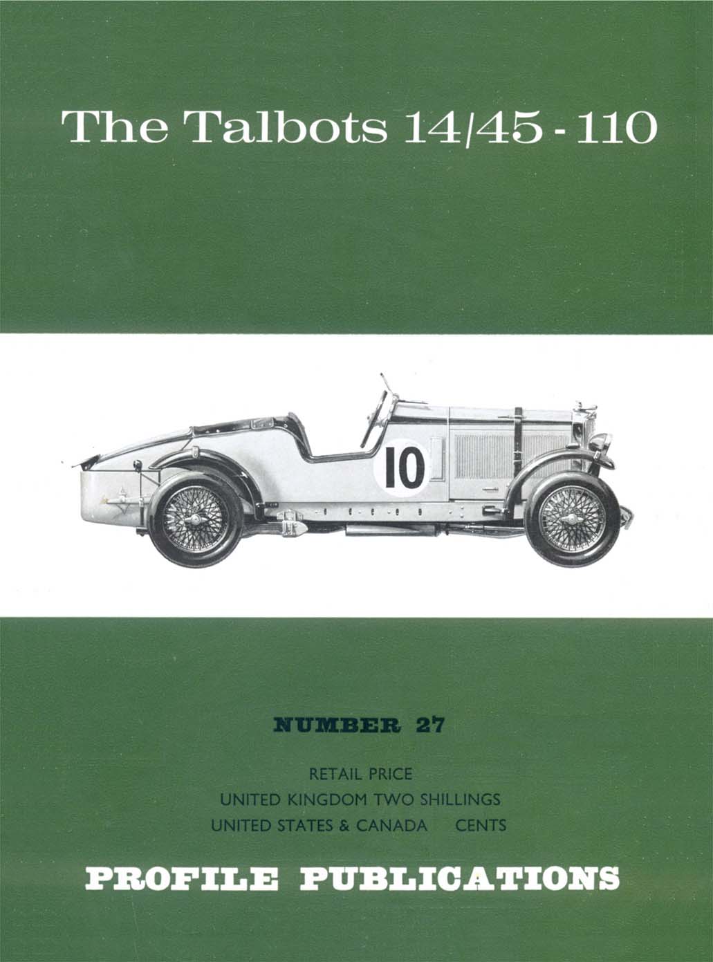 Talbot 14/45-110 Profile